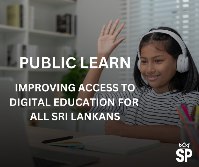 Public Learn: Empowering Access to Digital Education for All Sri ...